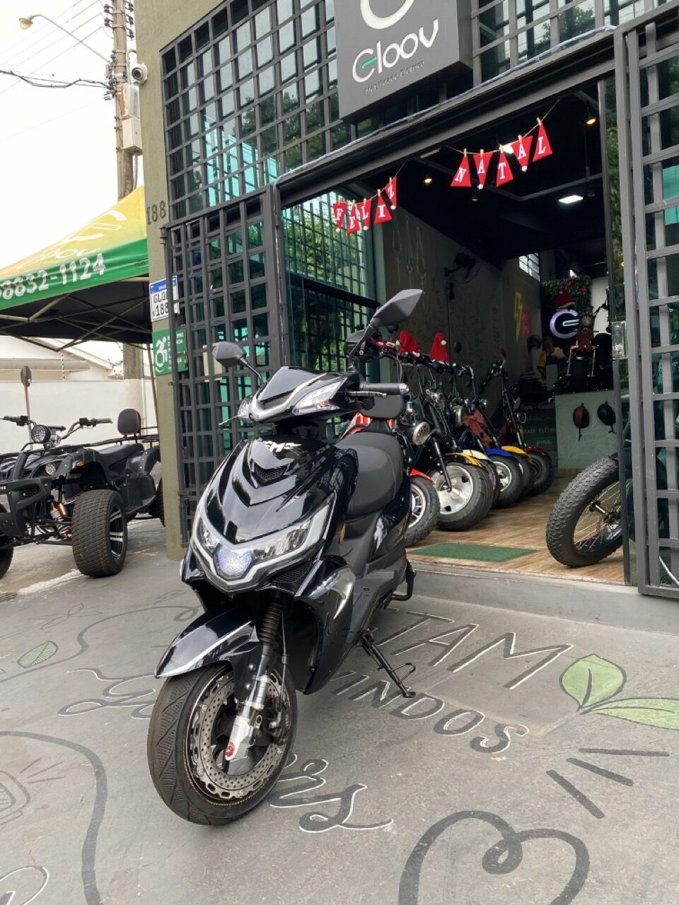 Moto Elétrica Wind | Scooter Elétrica, Patinete Elétrico, São José do ...